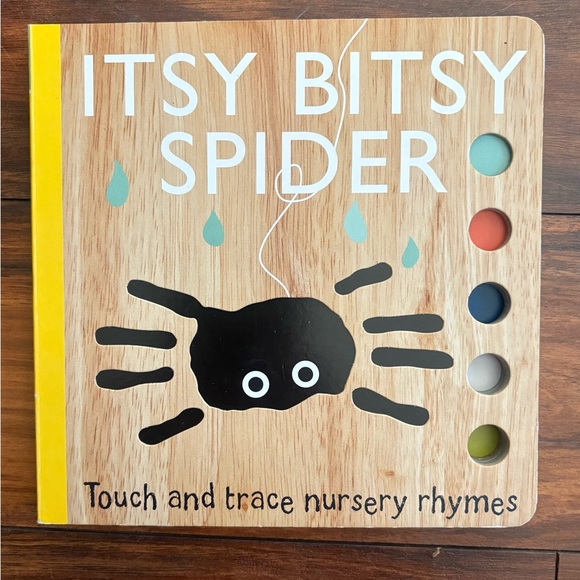 Toys | Itsy Bitsy Spider Touch And Trace Nursery Rhymes Book | Poshmark